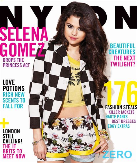 Rue Aloud Selena Gomez For Nylon Magazine COVERS