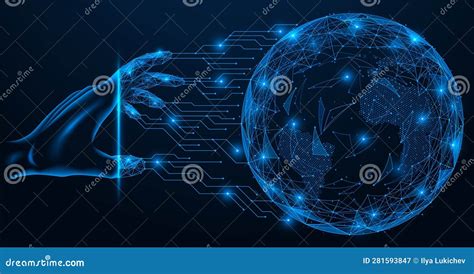 Internet Space Of Open Data Global Digital Flows And Structural Cyber Technologies Stock