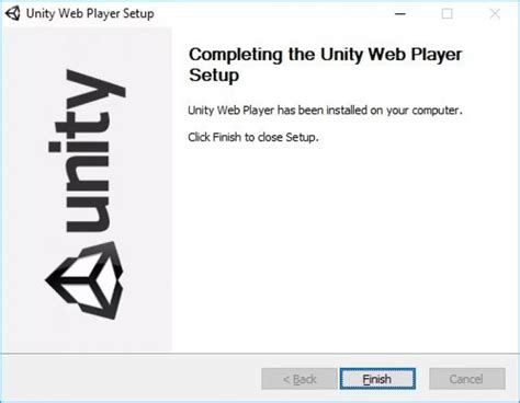 Unity Web Player скачать на Windows бесплатно