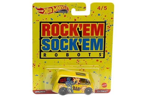 Hot Wheels Pop Culture Rock Em Sock Em Robots It