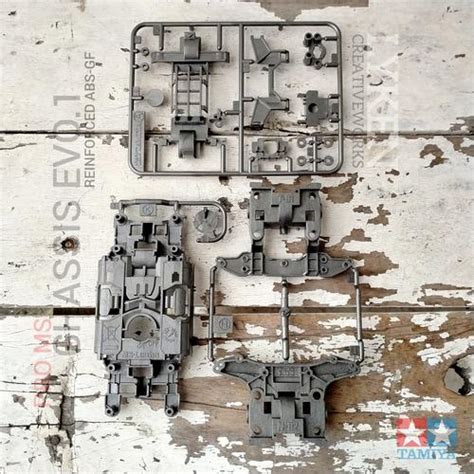 Jual Tamiya Original Pro Ms Chassis Evo1 Reinforced Abs Gf Glass