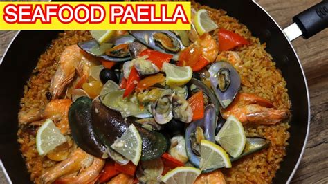 Paella Recipe Seafood Pinoy Style At Jessica Bullard Blog