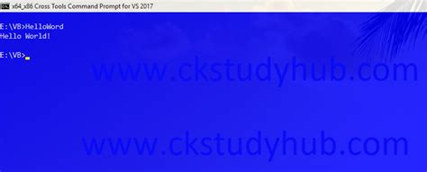 How To Show Hello Word In VB NET Visual Basic