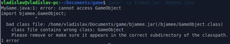 Error Package Does Not Exist When I Compile Java File That Uses Jar