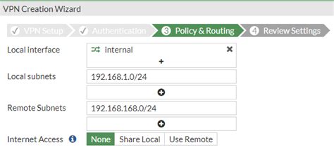 Technical Tip How To Configure A Site To Site Ips Fortinet Community
