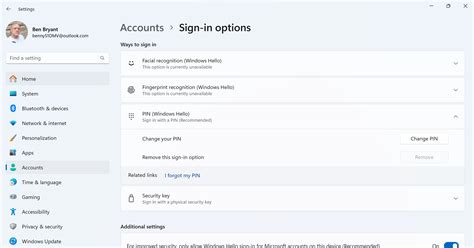 How Do I Remove Pin Windows Hello Option If It Is Greyed Out Microsoft Qanda