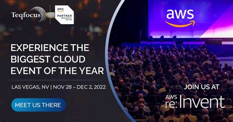 Aws Teqfocus Awsreinvent2022 Reinvent2022 Teqfocus