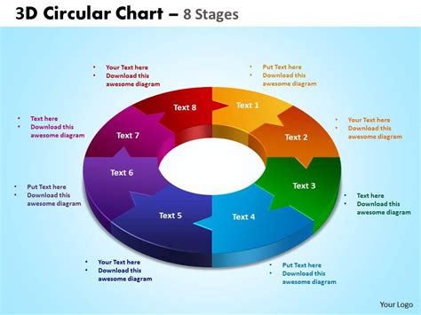 D Circular Chart Stages Powerpoint Slides And Ppt Templates PowerPoint Templates