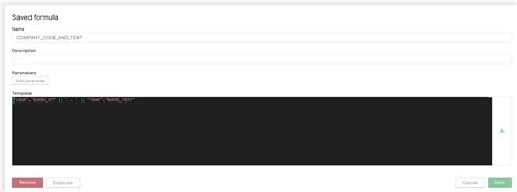 How To Pass An Existing Variable From Button Dropdown To Olap Table