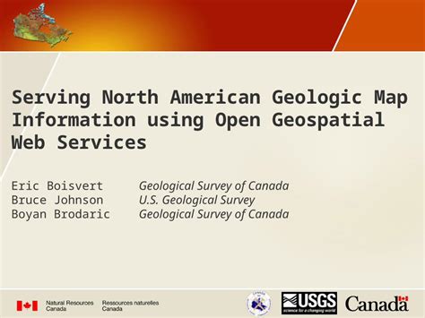 Ppt Serving North American Geologic Map Information Using Open