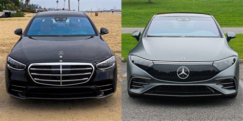 We Tested Gas Vs Electric Mercedes Luxury Cars Eqs Vs S Class Business Insider