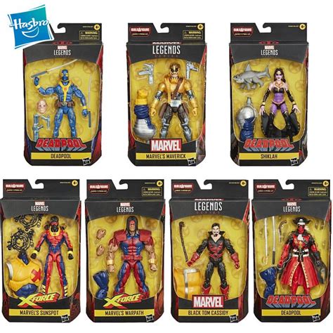 Hasbro Marvel Legends Ldeadpool Black Tom Cassidy Warpath Sunspot Deadpool Shiklah Maverick