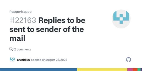 replies to be sent to sender of the mail · issue 22163 · frappe frappe