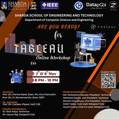 tableau workshop datapool club