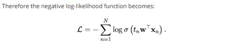 Solved Therefore The Negative Log Likelihood Function Solved Therefore The Negative Log Likelihood Function