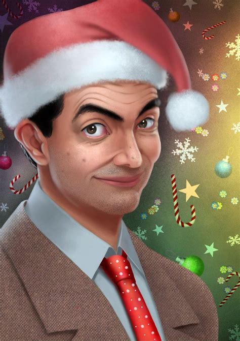 Mr Bean, Digital Painting, Merry Christmas, Deviantart, Merry Little Christmas, Wish You Merry ...