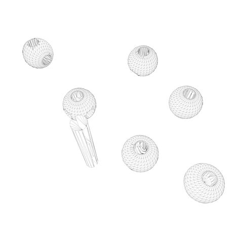 Molecular Kit 3d Print Model Llllline