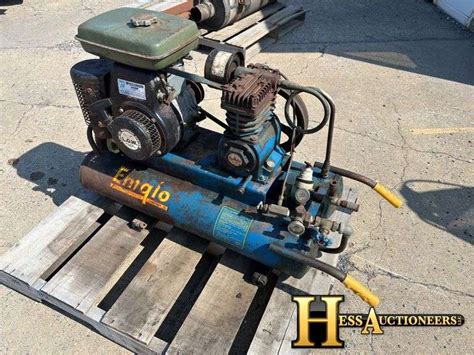 Emglo Air Compressor Hess Auctioneers