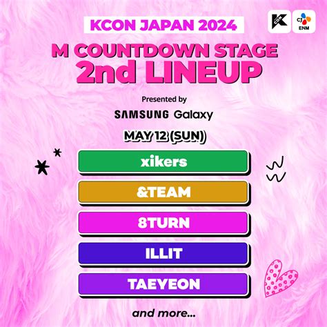 Update Kcon Japan 2024 Announces 2nd Performer Lineup Soompi