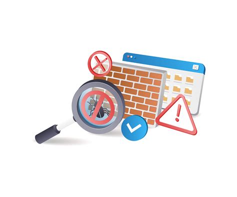 Security Wall Malware Virus Scan 28583289 Vector Art At Vecteezy