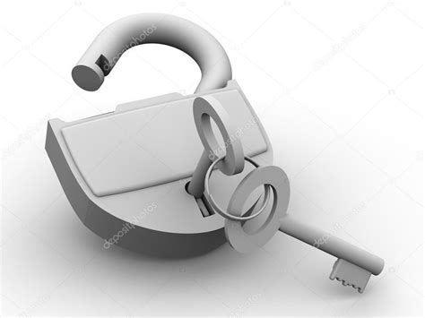 Padlock With Keys Stock Photo By Maxxyustas 5081020
