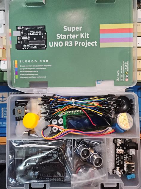 elegoo arduino uno r3 super starter kit computers and tech parts