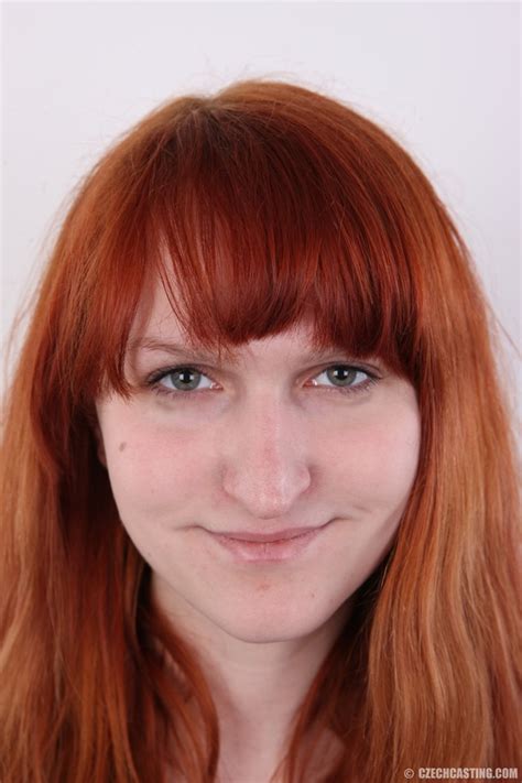 Bright Colored Red Hair Chick Displays Slim Xxx Dessert Picture 1