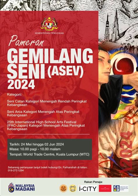 Demonstrasi Dan Pameran Gemilang Seni Asev 2024 Sekolah Seni Malaysia