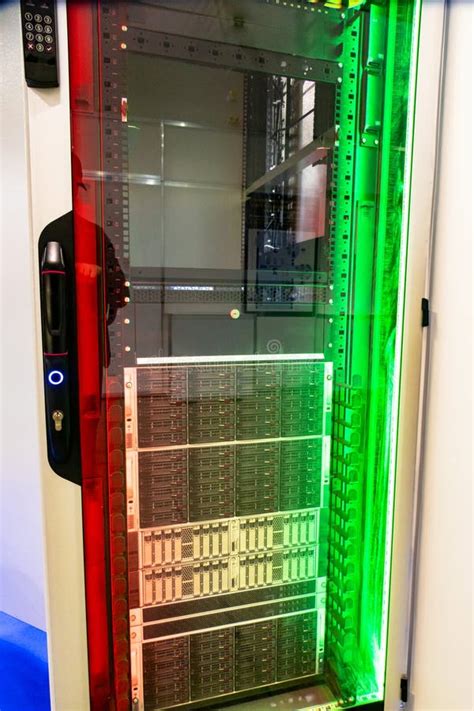 Infrastructure Cabinet To Protect Charging Rack Components External Battery Installation Stock Infrastructure Cabinet To Protect Charging Rack Components External Battery Installation Stock