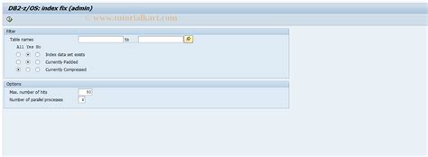 db2 ixfix sap tcode db2 z os index fix padded codepg