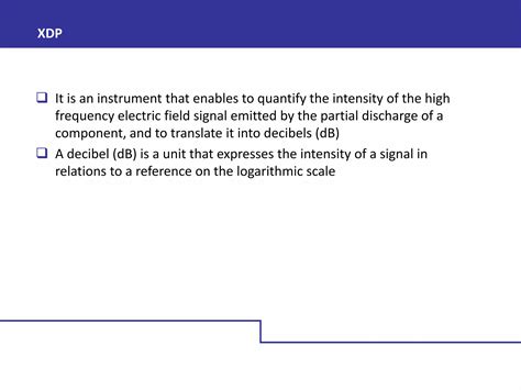 Partial Discharge Test Switchgear Pptx
