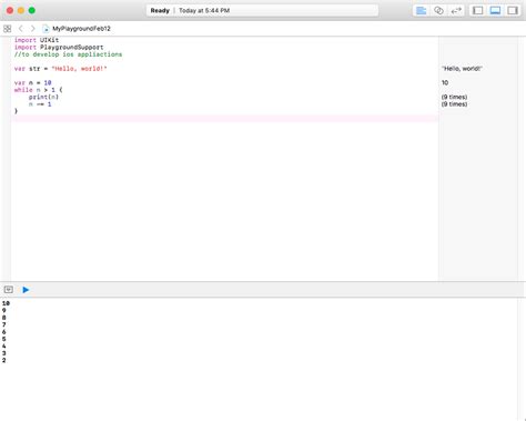 Languages And Loops Swift