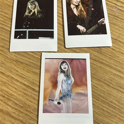 Taylor Swift Polaroids Bundle Of 3 Includes All Too Depop