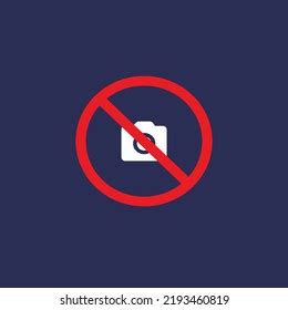 Camera Prohibited Icon Do Not Camera Stock Vector Royalty Free 2193460819 Shutterstock