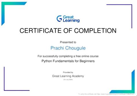Hi All I Have Successfully Completed The Python Fundamentals For