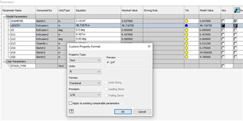 solved leading 0 for architectural units in bom autodesk community