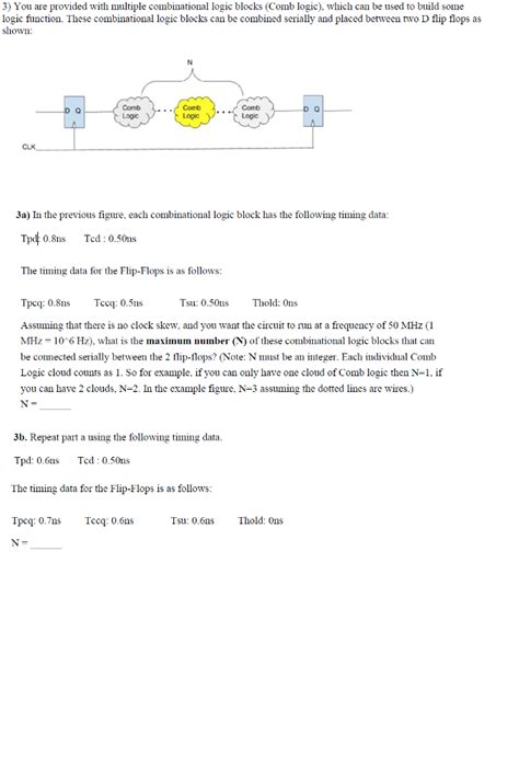 3 You Are Provided With Multiple Combinational Logic