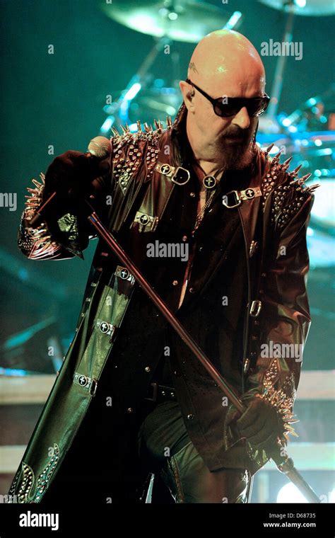 Rob Halford Judas Priest Performs On Stage At The Air Canada Centre