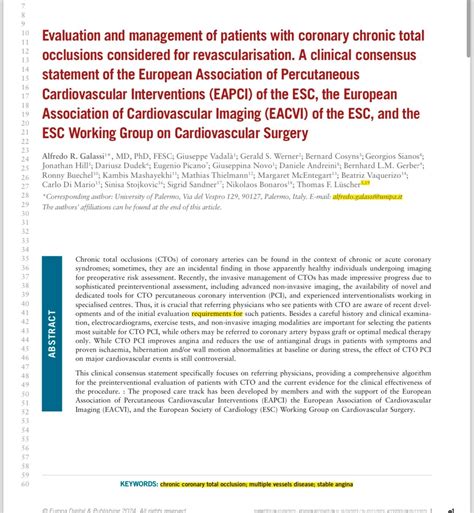 Alfredo R Galassi Prof On Linkedin Soon On Eurointv 2024 Thx To All Contributors And Prof