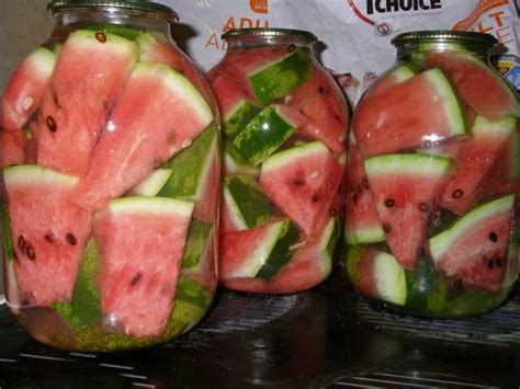 Консервированные арбузы