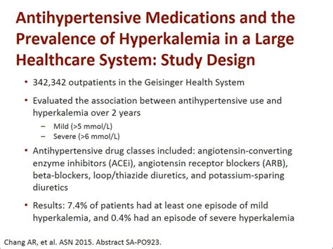At The Cutting Edge Of Developments In The Management Of Hyperkalemia