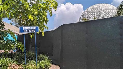 Stroller Parking Sign For Moanas Journey Of Water