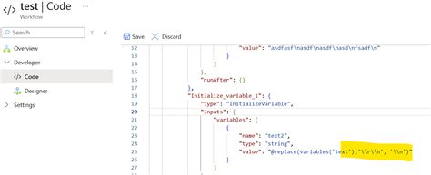 Azure The Content Of The File Is Checked For Characters Replace 0d