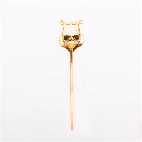 American Plating Lyre For Sousa Baritone Horn Long 6″ Straight Stem Lacquer Fits Yamaha