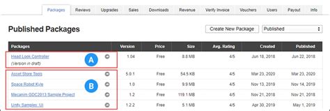 Adding Tags To Published Packages Unity Manual