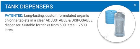 Klorman Tank Dispensers Pop Up Klorman Solutionsklorman Solutions
