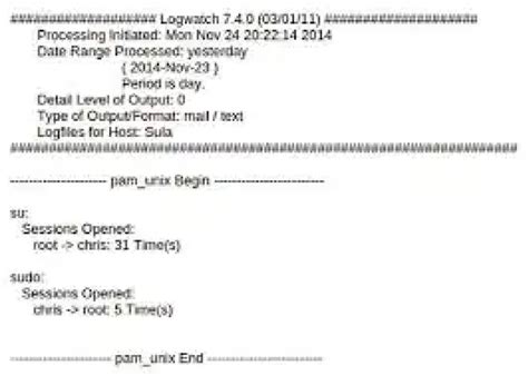 Linux Log Analysis