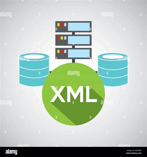 Database Xml Stock Vector Images Alamy