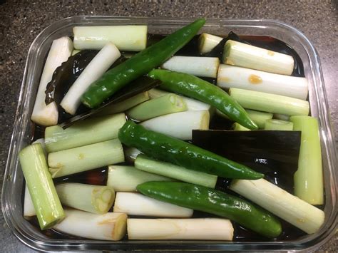 대파 장아찌 만들기 끓이지 않고 순식간에 만드는 대파 장아찌