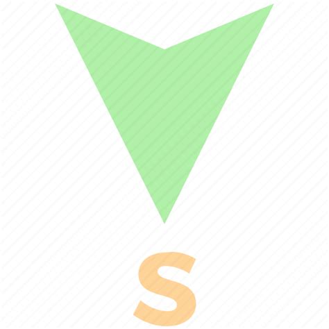 Arrow Compass Direction Gps Map Navigation South Icon